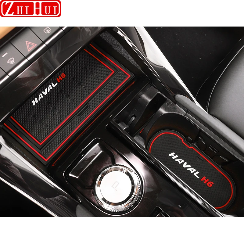 For-GWM-Haval-Hover-H6-3th-2021-Interior-Non-Slip-Mat-Door-Groove-Pad ...