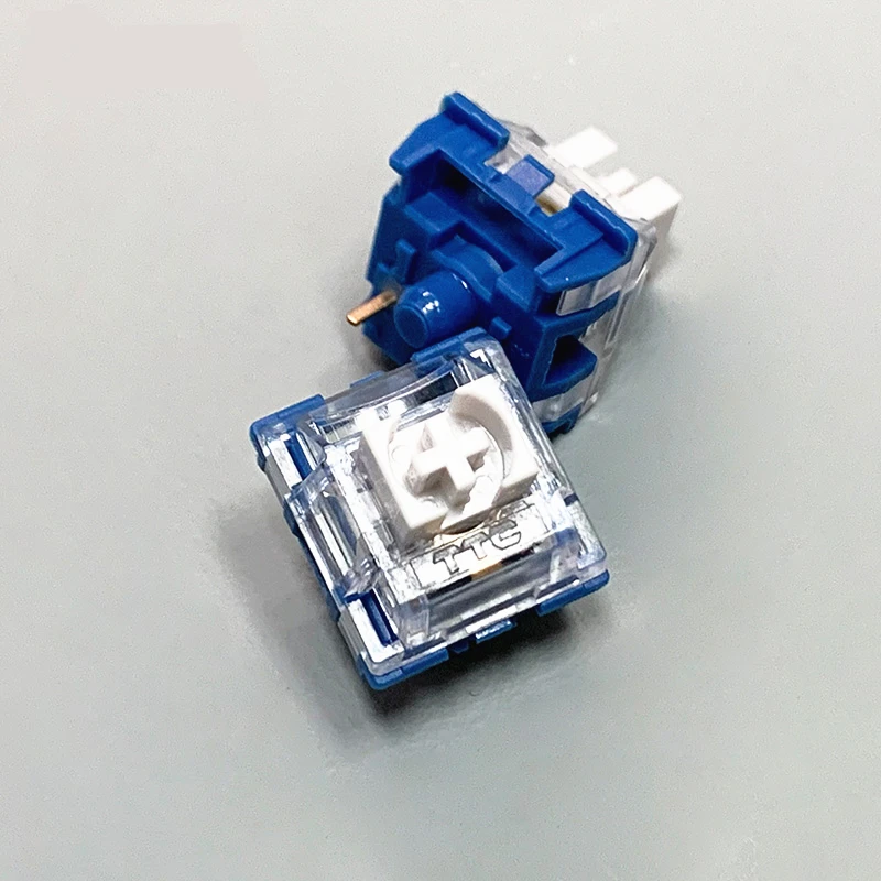 2pcs New Ttc Speed Silver Switch Mechanical Keyboard Linear Axis 39gf 3 ...