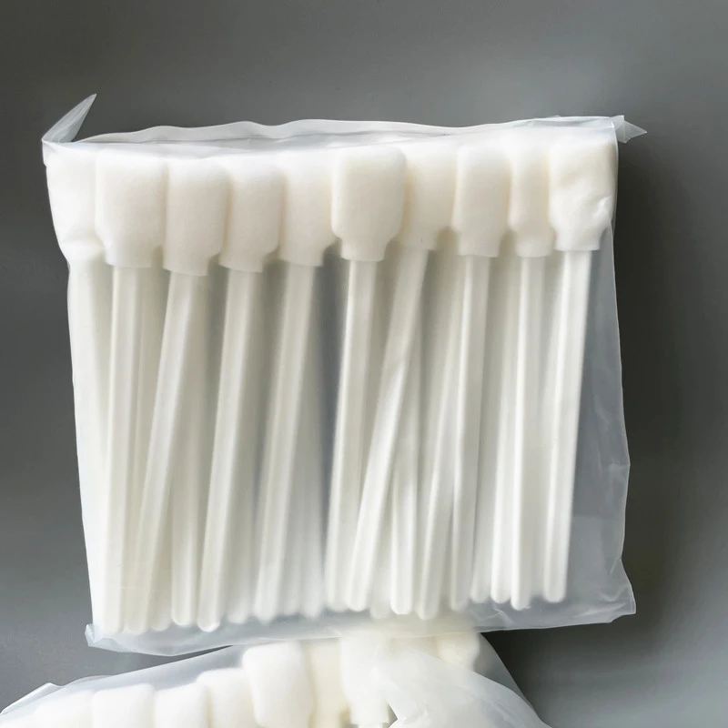 50 pcs Foam cleaning swab sticks for Roland for epson for mimaki ...