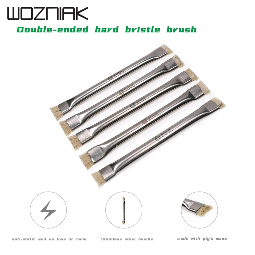 2UUL-CL11-Dual-Heads-Bristle-Brush-PCB-Rework-ESD-Anti-Static-Dust ...