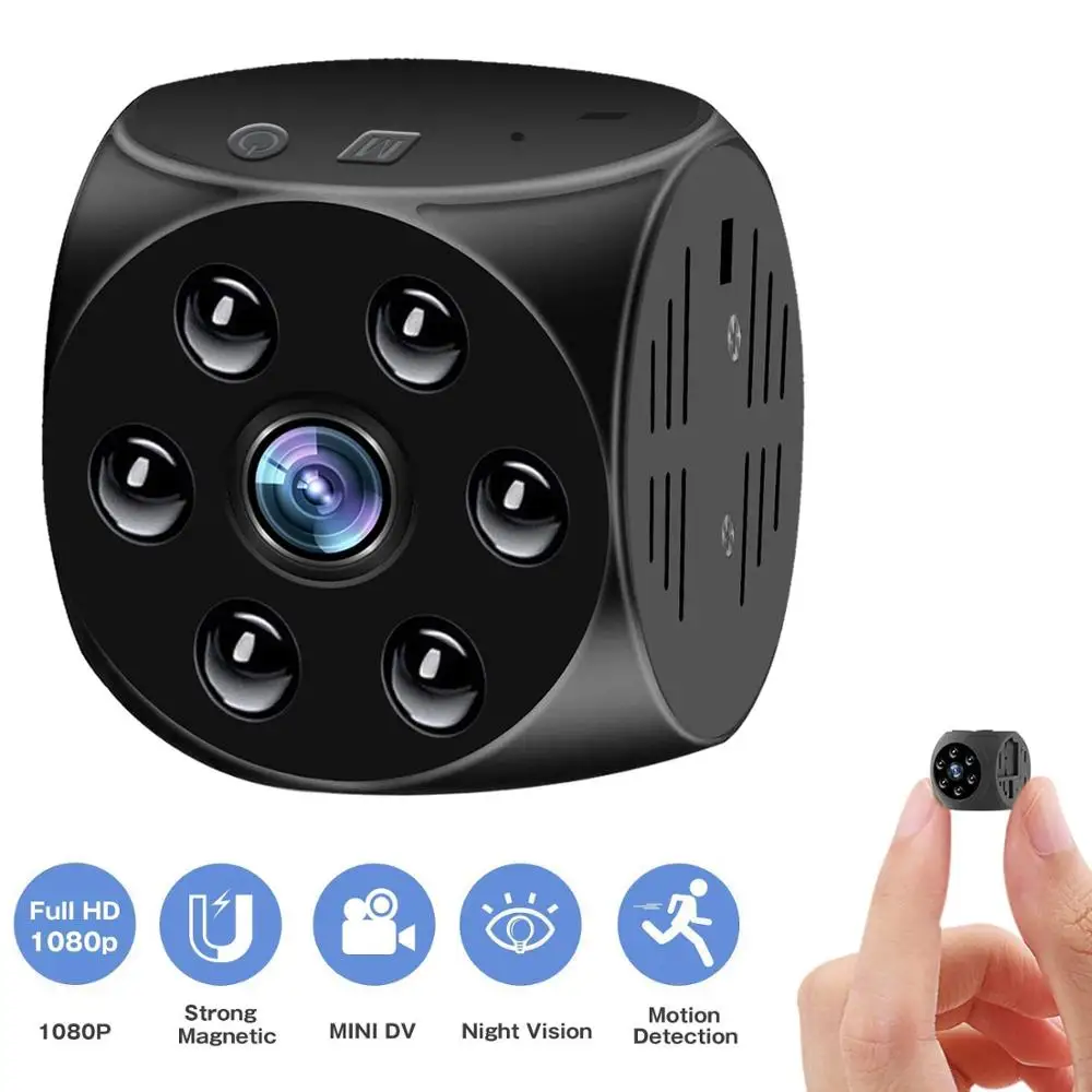 MD21 Mini dice Camera HD 1080P Sensor Night Vision Camcorder Motion DVR ...