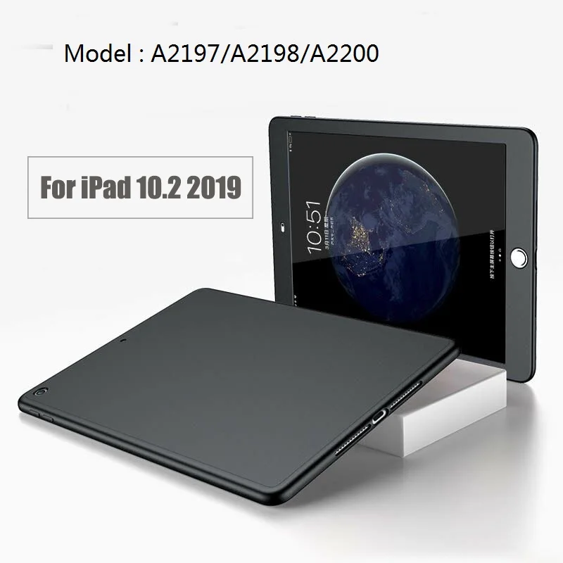 Luxury 360 Full Protective Case Front+Back Cover For iPad 10.2 7th Gen with Tempered Glass For ...