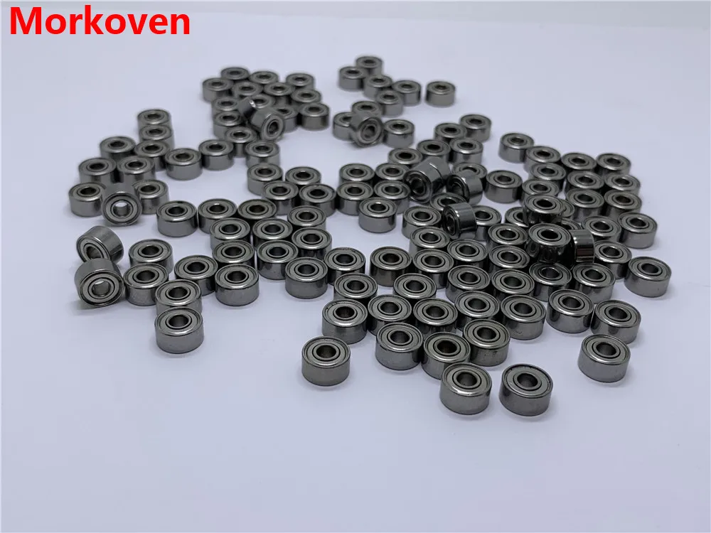 10Pcs 693ZZ import Ball Bearing 3x8x4 mm ABEC-7 Engine Bearing 693 ZZ ...