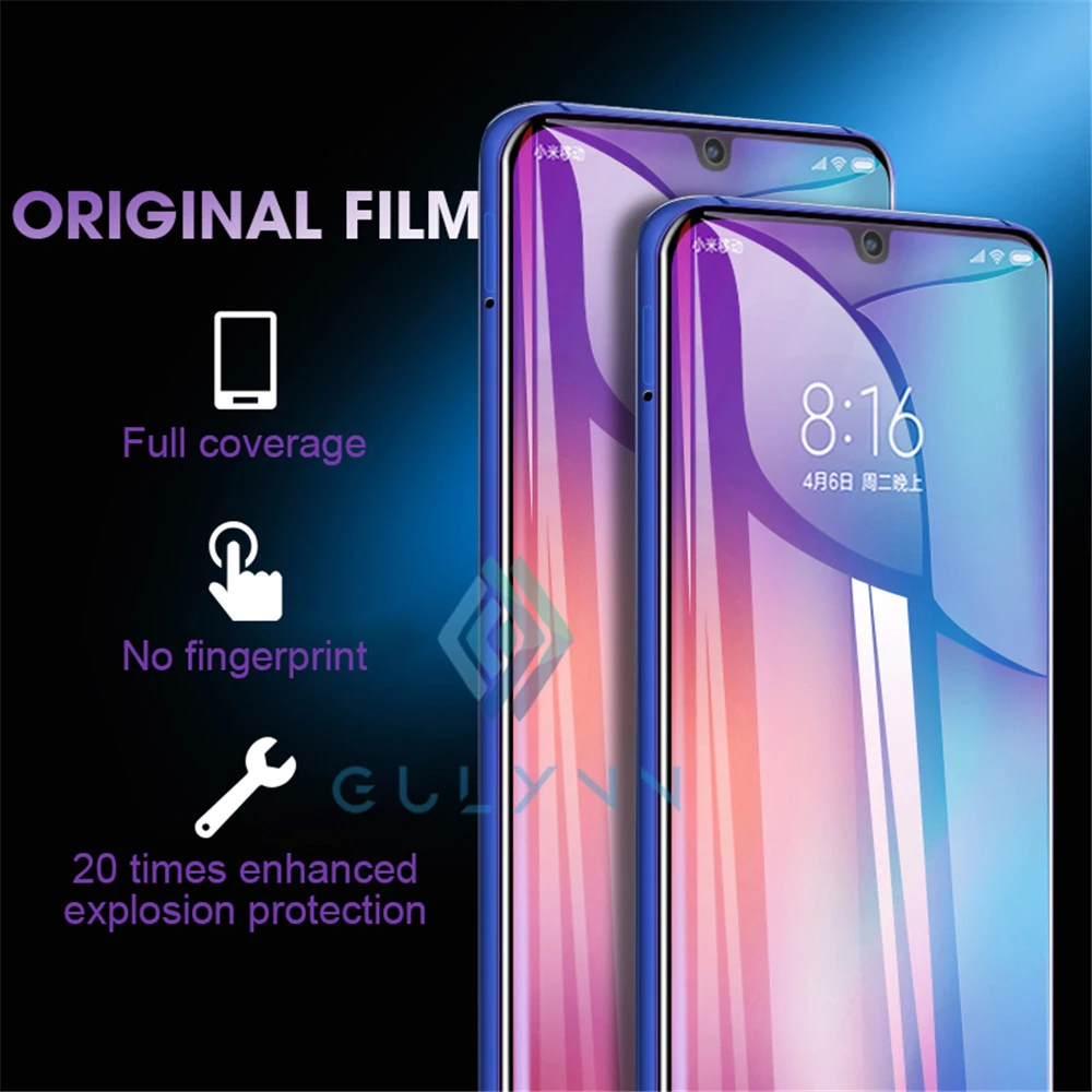 200D задняя крышка Гидрогелевая пленка для Xiao mi Red mi 7A Note 5 6 7 8 K20 Pro Защита экрана ...