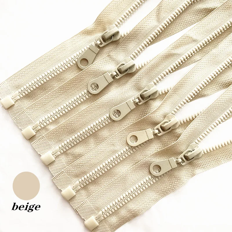 3pcs 5# 40cm Resin Detachable Zipper Opening That Opens The Self ...