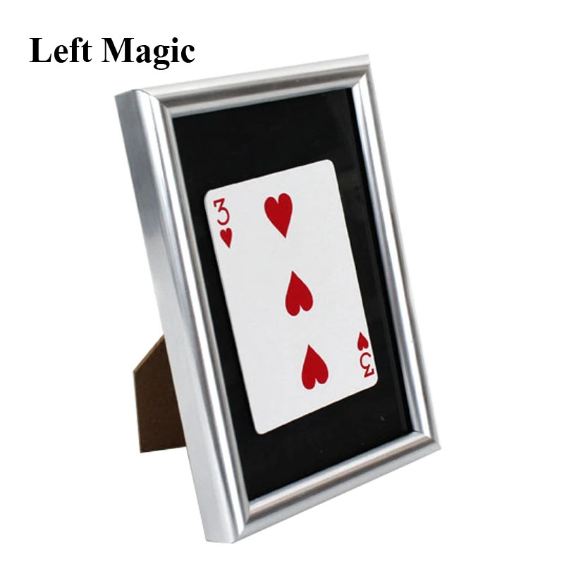 Signed Card Thru the Frame Magic Tricks Signed Card Appear Inside Frame ...