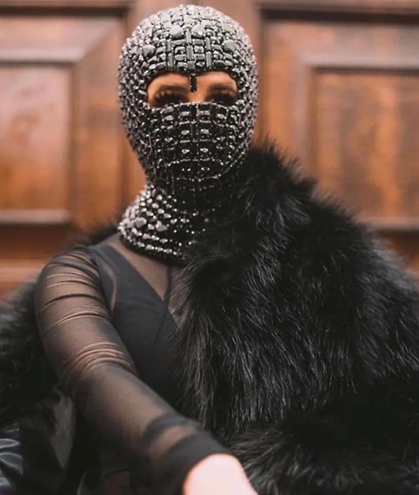 Rhinestone-Mask-Head-Cover-Women-Night-club-Dance-mask-DJ-Stage ...