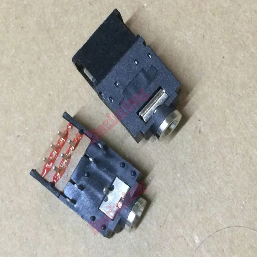 50pcs/lot Pj-307 3.5mm Stereo Audio Socket/jack Female Connector With ...