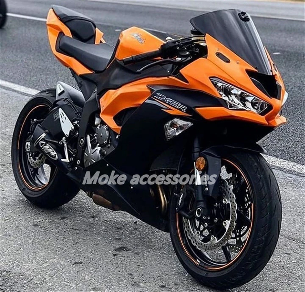 2022 Zx6r Orange