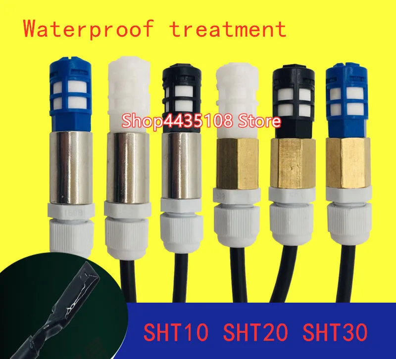 Sensor de temperatura y humedad del suelo, cabezal de sonda SHT10 SHT20 ...