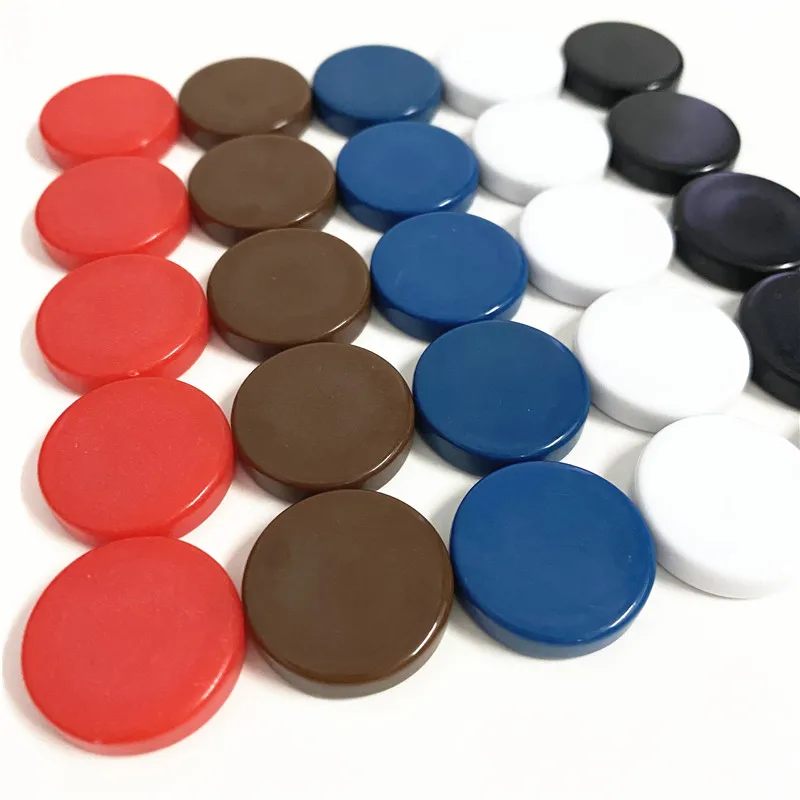 60Pcs-Set-20-5mm-Backgammon-Game-Piece-Blank-Glossy-Chips-Coins-Pawn ...