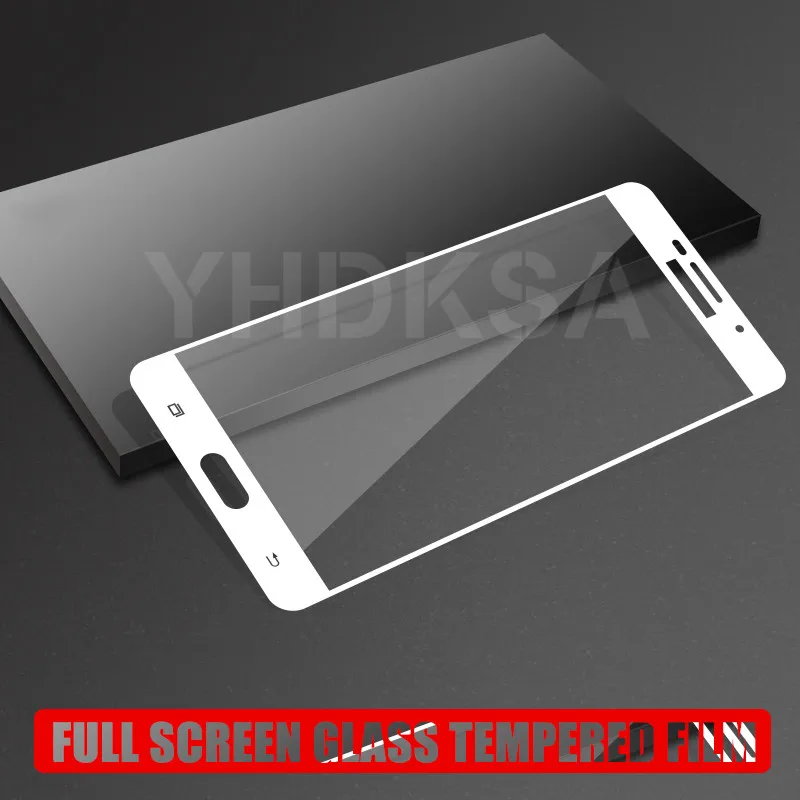9D Full Cover Tempered Glass on the For Samsung Galaxy A3 A5 A7 J3 J5 J7 S7 Screen Protector ...