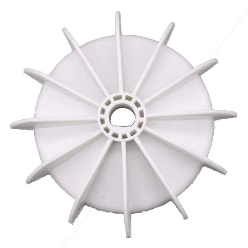 Single-phase motor plastic fan blade Air pump fan 12 leaf motor plastic ...