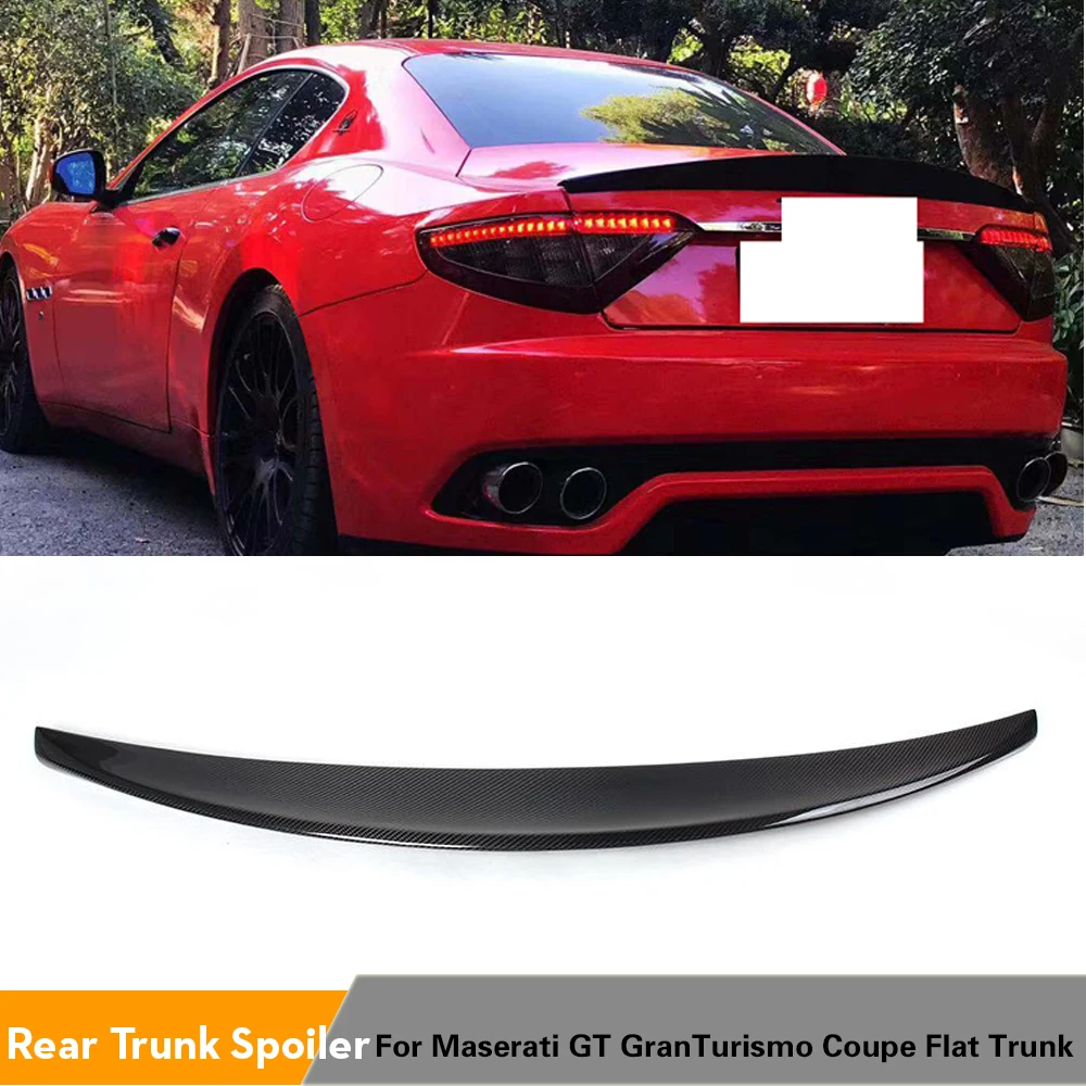 Carbon Fiber / FRP Unpainted Rear Trunk Boot Spoiler Wing Lip Car Rear ...