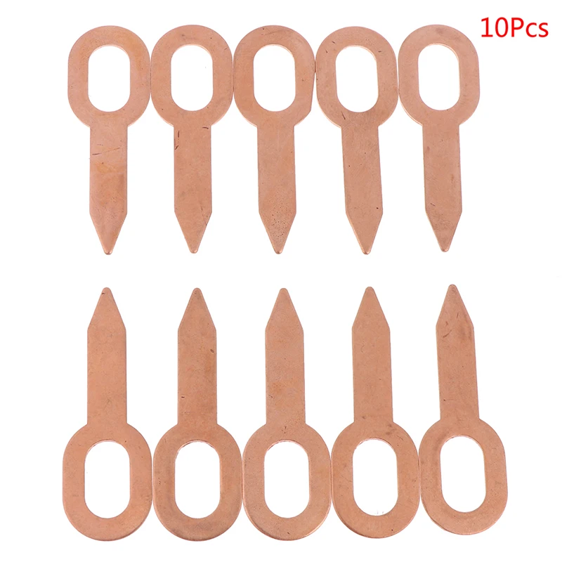 New 10pcs Puller kit Dent Removal Washer Tool Copper Plated Oval Dent ...