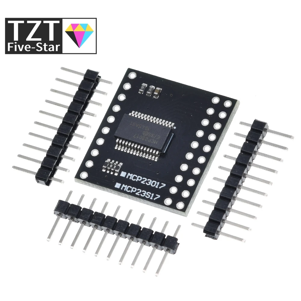 Módulo de interface serial iic i2c spi guar23s17, módulo de interface ...