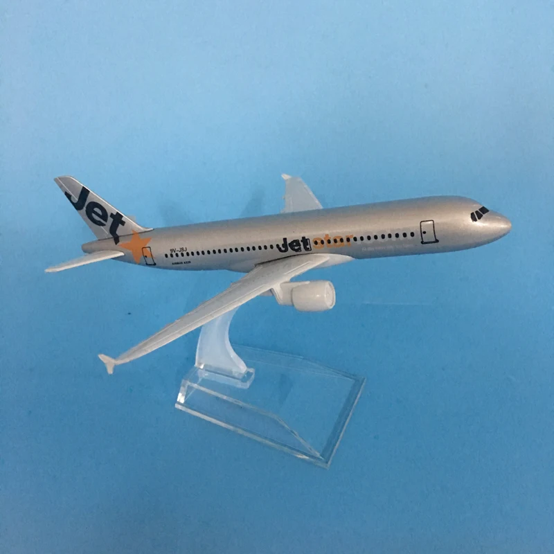 Modelo de avión de Metal fundido a presión, 16cm 1:400 Jetstar Airways ...