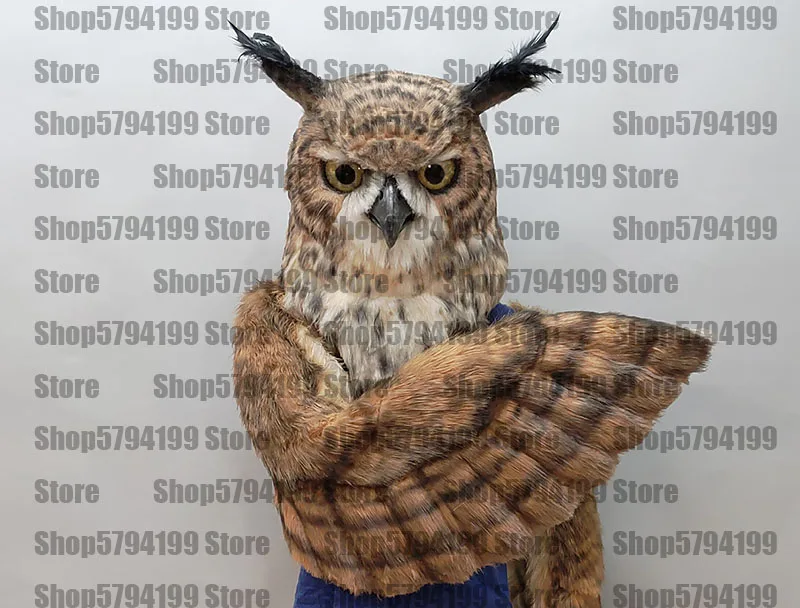 Customised Night OWL Birds Furry Fursuit furry Mascot Costume Cosplay ...