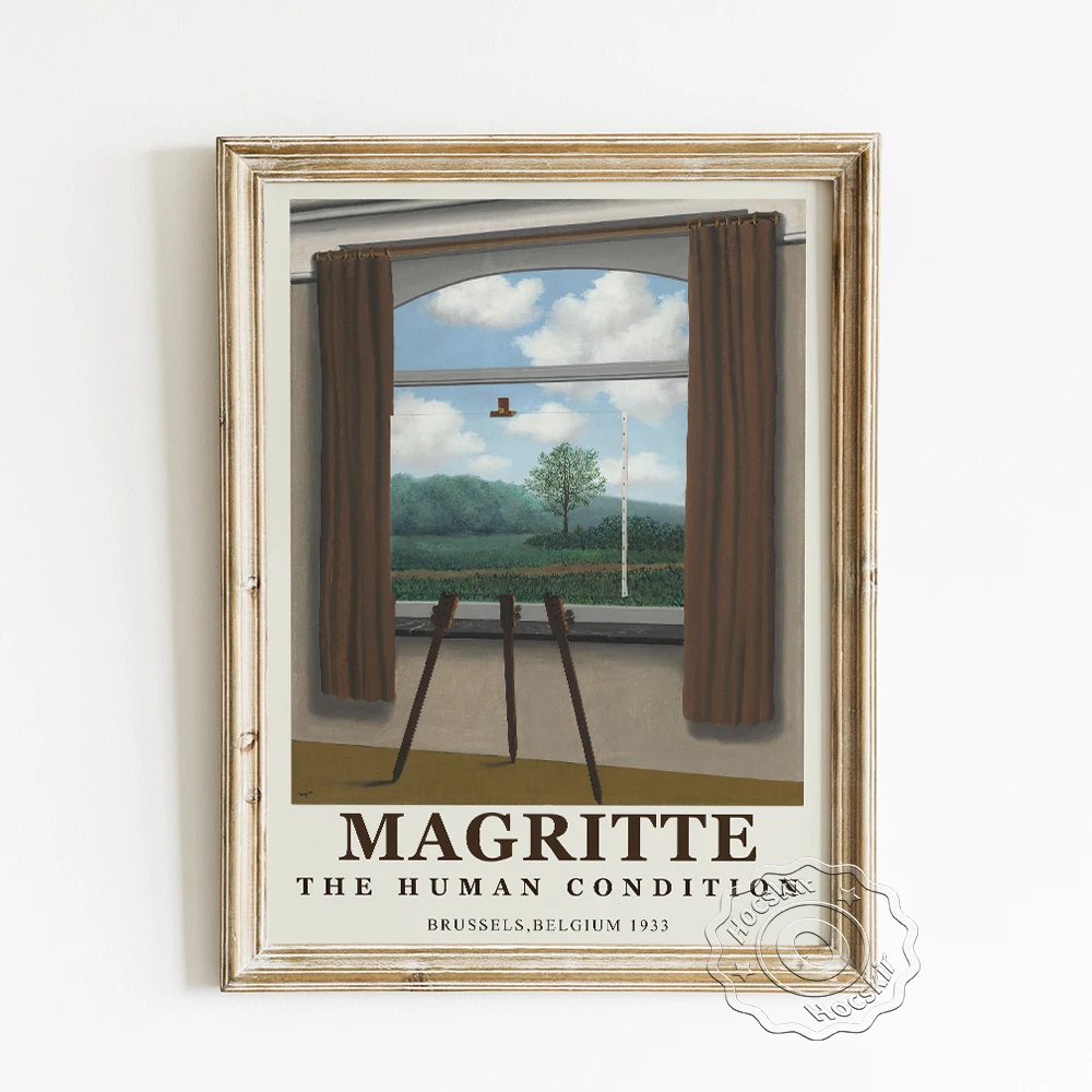 The Human Condition Painting Rene Magritte