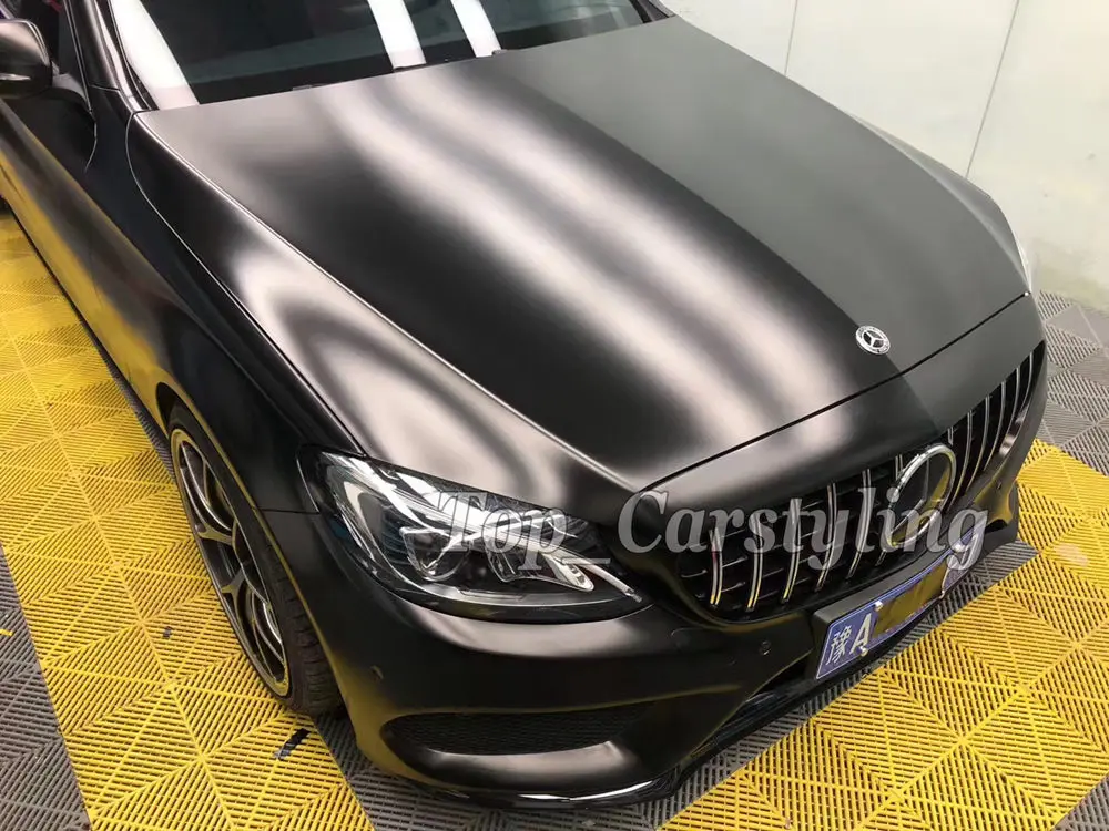 Black Chrome Car Wrap