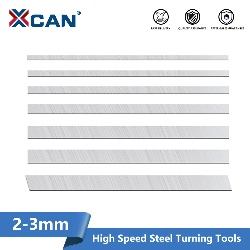 XCAN-2mm-High-Speed-Steel-Turning-Tools-CNC-Lathe-Turning-Tool-Bar ...