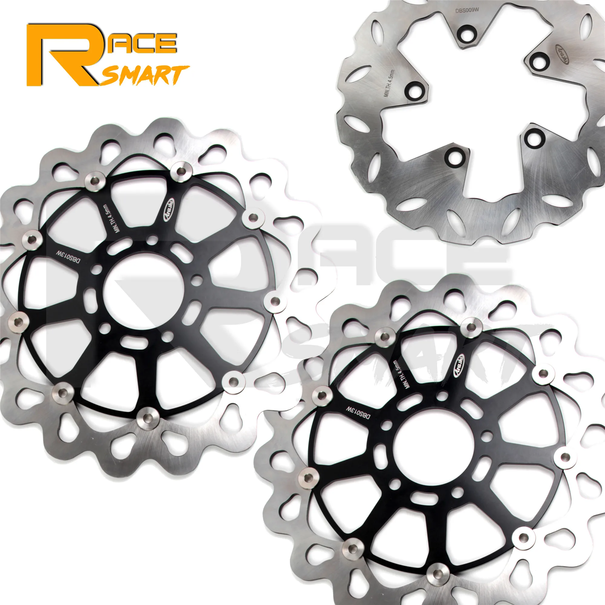 Motorcycle CNC Front Rear Brake Disk Disc Rotors For SUZUKI GSXR1300 ...