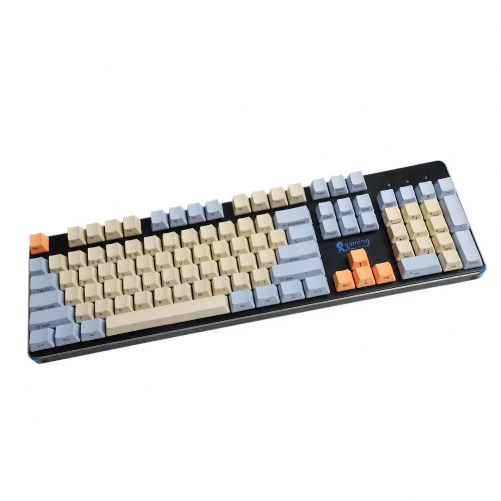 125-Keys-Side-Printed-ANSI-ISO-OEM-Profile-Thick-PBT-Keycap-For-MX ...