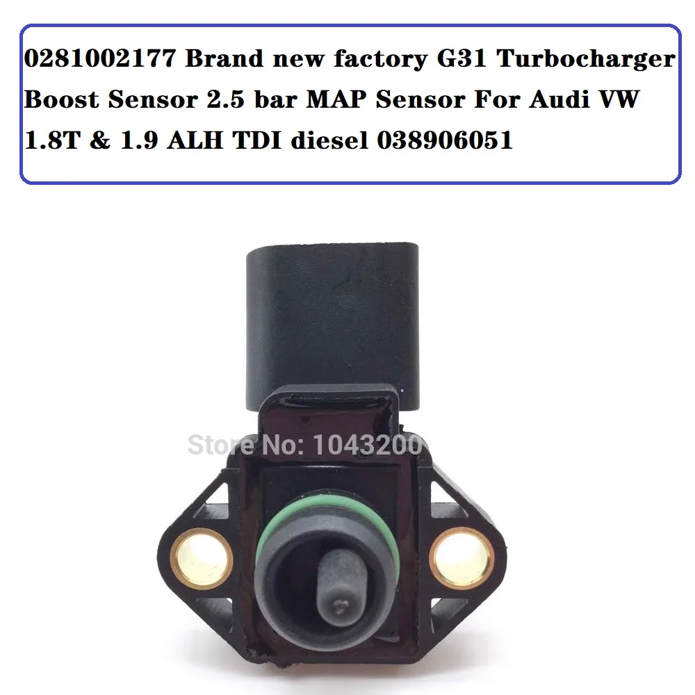 0281002177 Brand New Factory G31 Turbocharger Boost Sensor 2.5 Bar Map ...