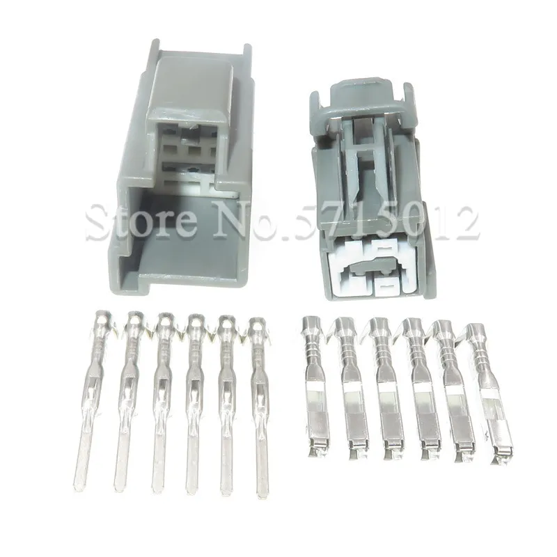 6 Hole 7282 6454 40 7283 6454 40 Female Male Auto Rear Camera Wire Sockets Car Connector For ...