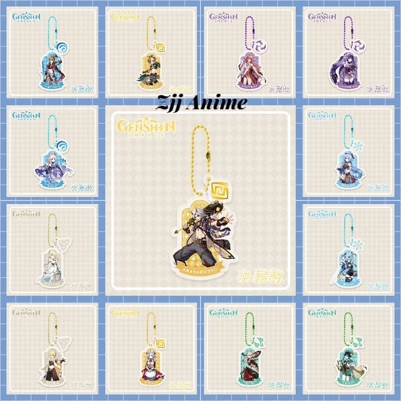Genshin Impact Element Keychain | Women Accessories Bag Pendant - Anime ...