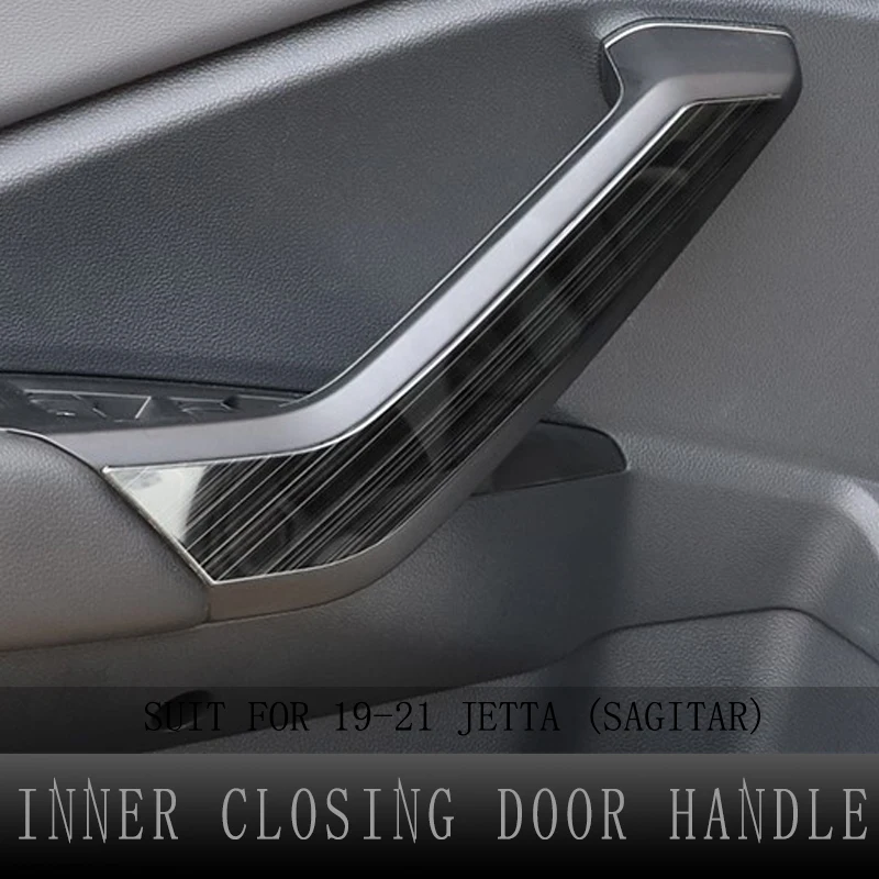 Inner Closing Door Handle Cover For Volkswagen VW Jetta MK7 2019-2021 ...