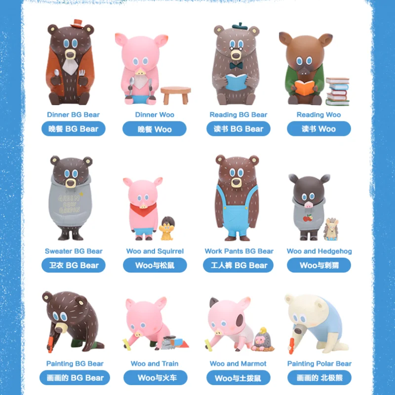 Line Characters Bear