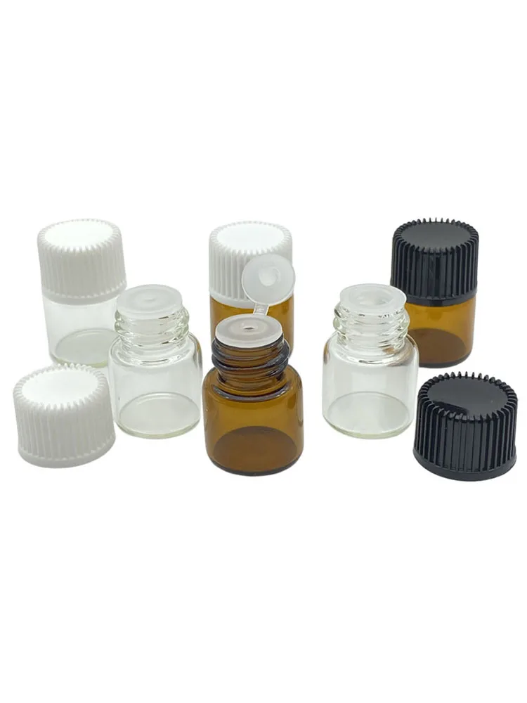 100 frascos líquidos do óleo essencial da amostra do perfume do ...