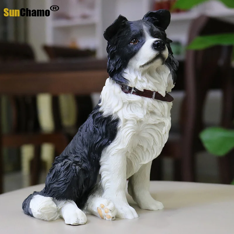 Low Poly Border Collie Figurine Unique Gift for Dog Lovers and Pet ...