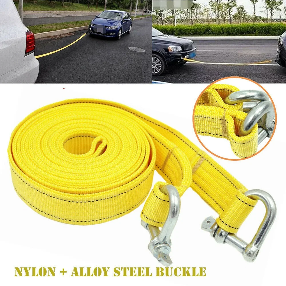 5m universal on board traction rope hook, heavy duty traction strap 5 ...