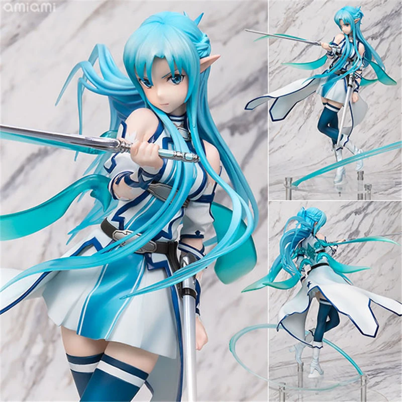 Anime-Sword-Art-Online-Asuna-UnRainbow-Ver-Completo-PVC-Action-Figures ...