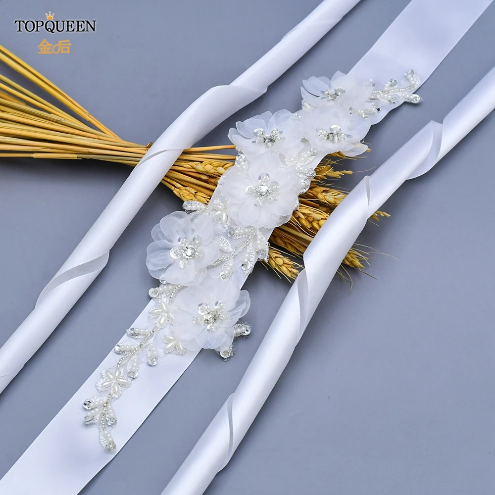 S249 Beautiful Flower Sashes Evening Party Prom Dresses Diy - AliExpress