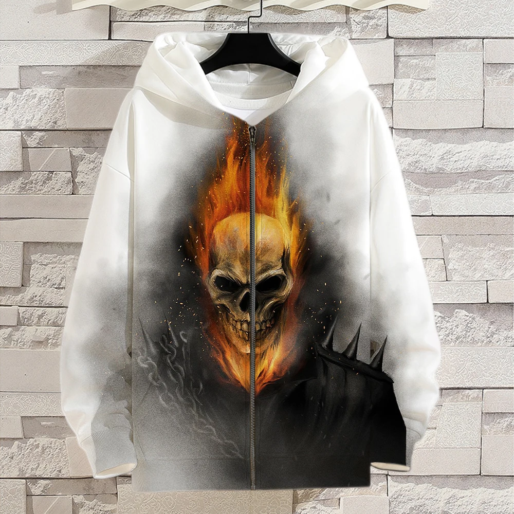 Ghost Rider Zip Up
