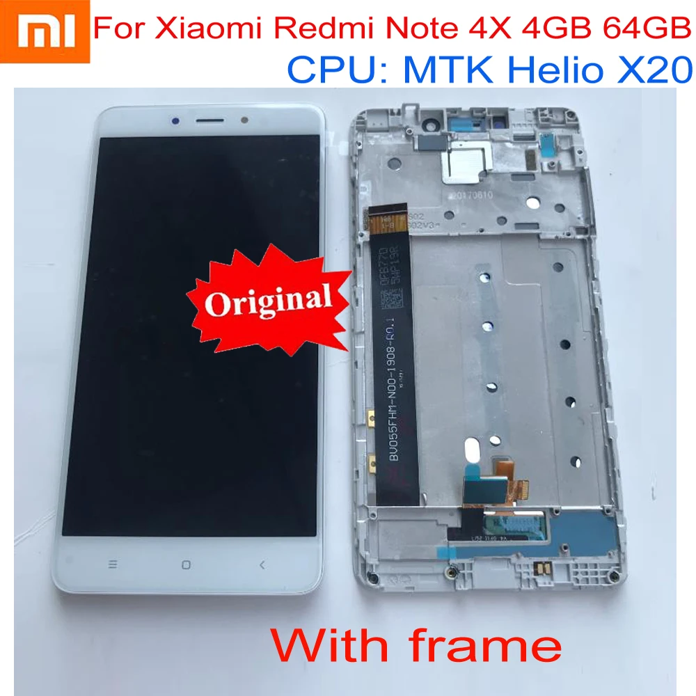 100% Original NEW Sensor For Xiaomi Redmi Note 4X Pro 4GB 64GB MTK ...