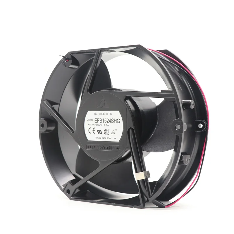 Original Delta EFB1524SHG 24V 1.17A 28.08W 4300RPM 325CFM 63dBA ACS510/550 Ball Bearing Axial DC ...