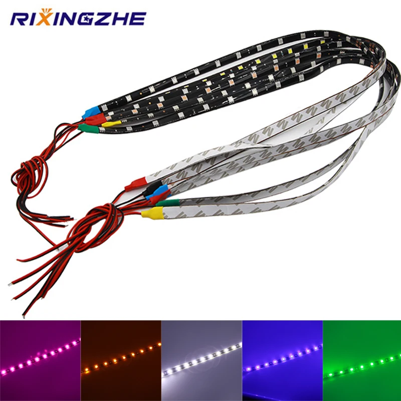 10pcs 30cm 60cm Colorful Led Strip Led Light 30 Led 5050 15 Smd ...