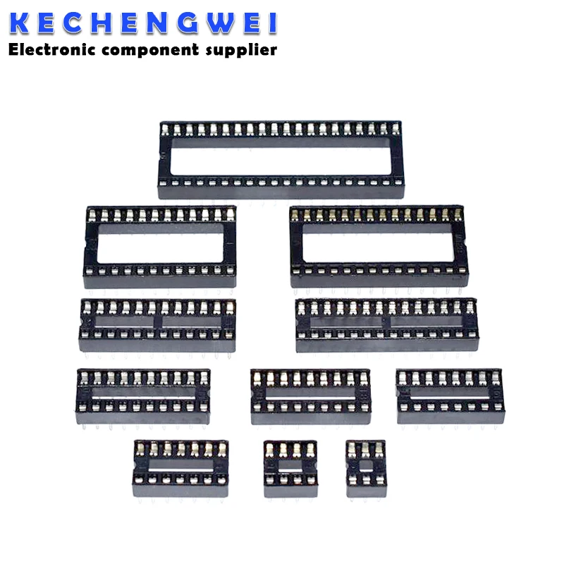 10PCS-IC-Sockets-DIP6-DIP8-DIP14-DIP16-DIP18-DIP20-DIP28-DIP40-pins ...