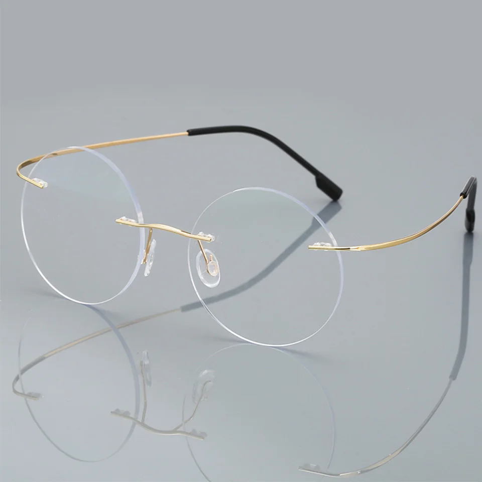 Gafas-de-lectura-sin-montura-para-hombre-y-mujer-lentes-redondas-sin ...