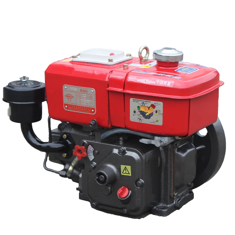 4 Stroke4 Hp Diesel Outboard Motor R170 Single-cylinder Water-cooled ...