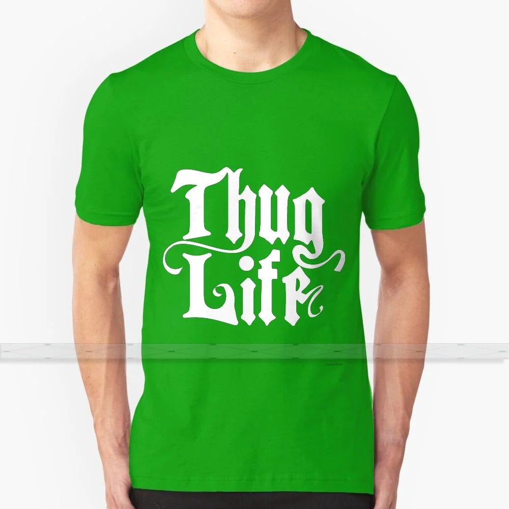 Thug Life For Men Women T Shirt Tops Summer Cotton T - Shirts Big Size ...