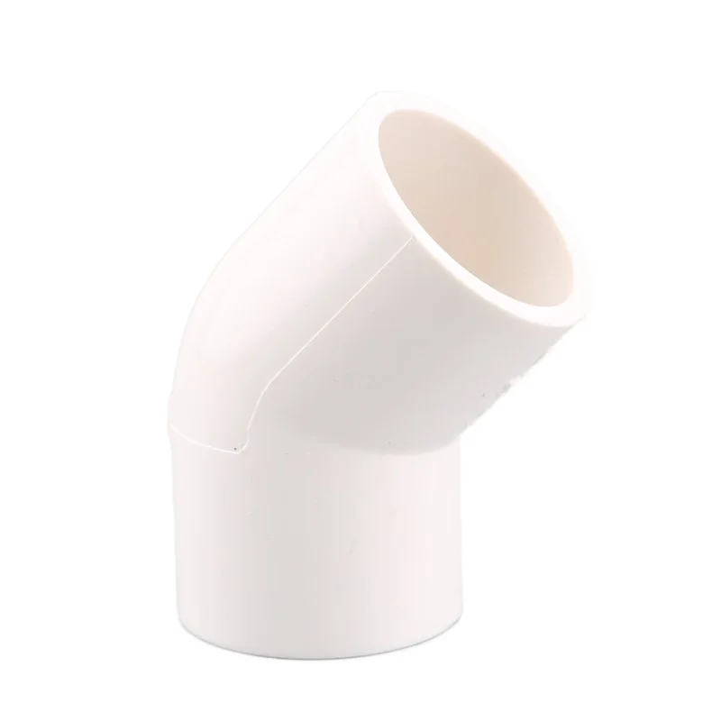 Accesorios de tubería de PVC blanco de 20/25/32 mm, codo recto, conector en T, adaptador de ...