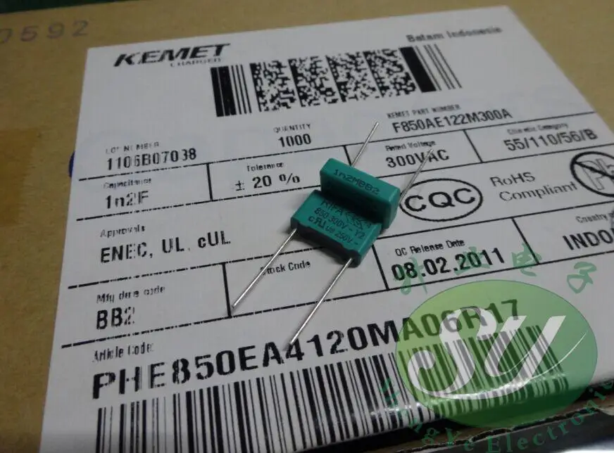 20PCS-50PCS-RIFA-PHE850EA4120MA-0-0012uf-300vAC-1-2nf-1200pf-1n2-122 ...
