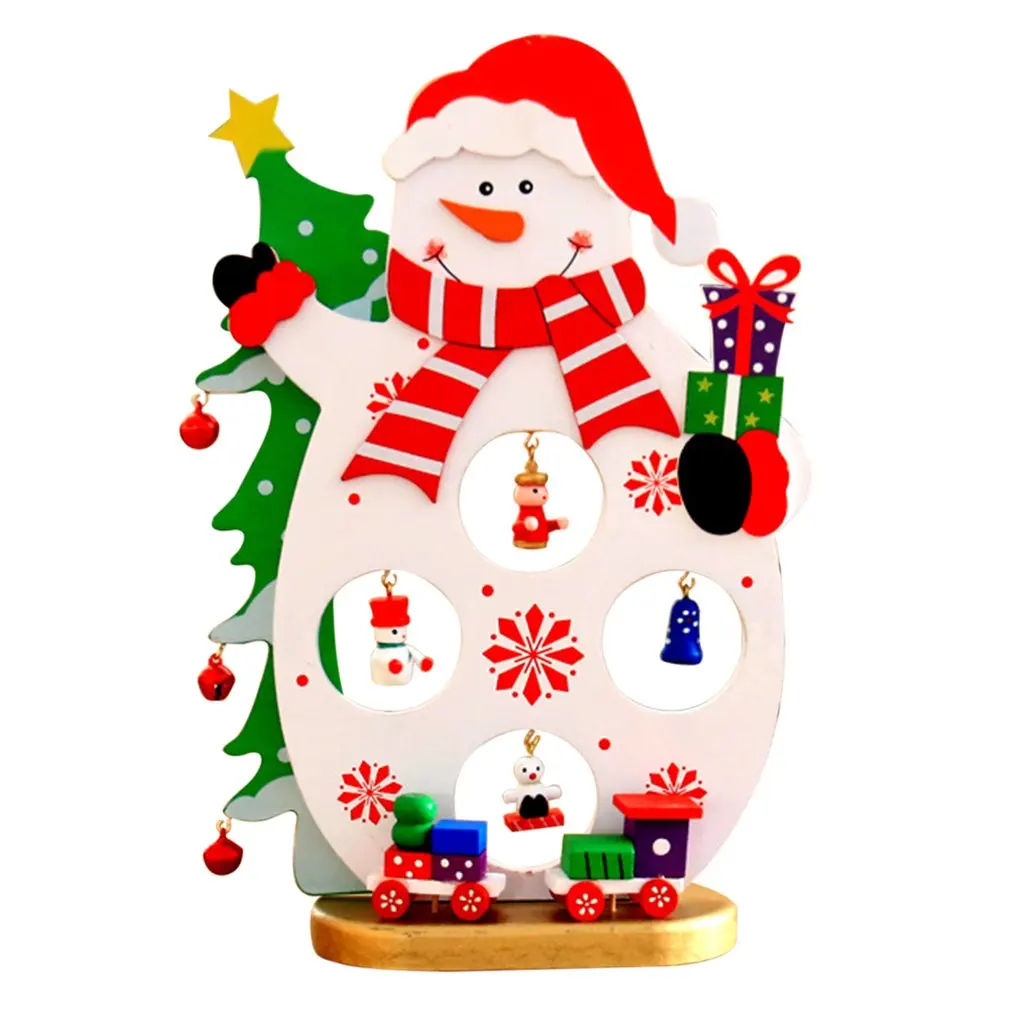 Unique Design Wooden Christmas Oldman Snowman Table Desktop Craft unique-design-wooden-christmas-oldman-snowman-table-desktop-craft