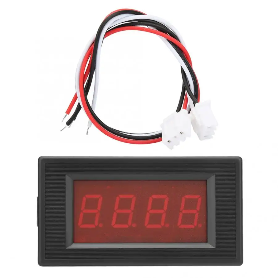 5135A 3 1/2 Digit Red LED Digital Panel Meter DC Voltmeter Voltage ...