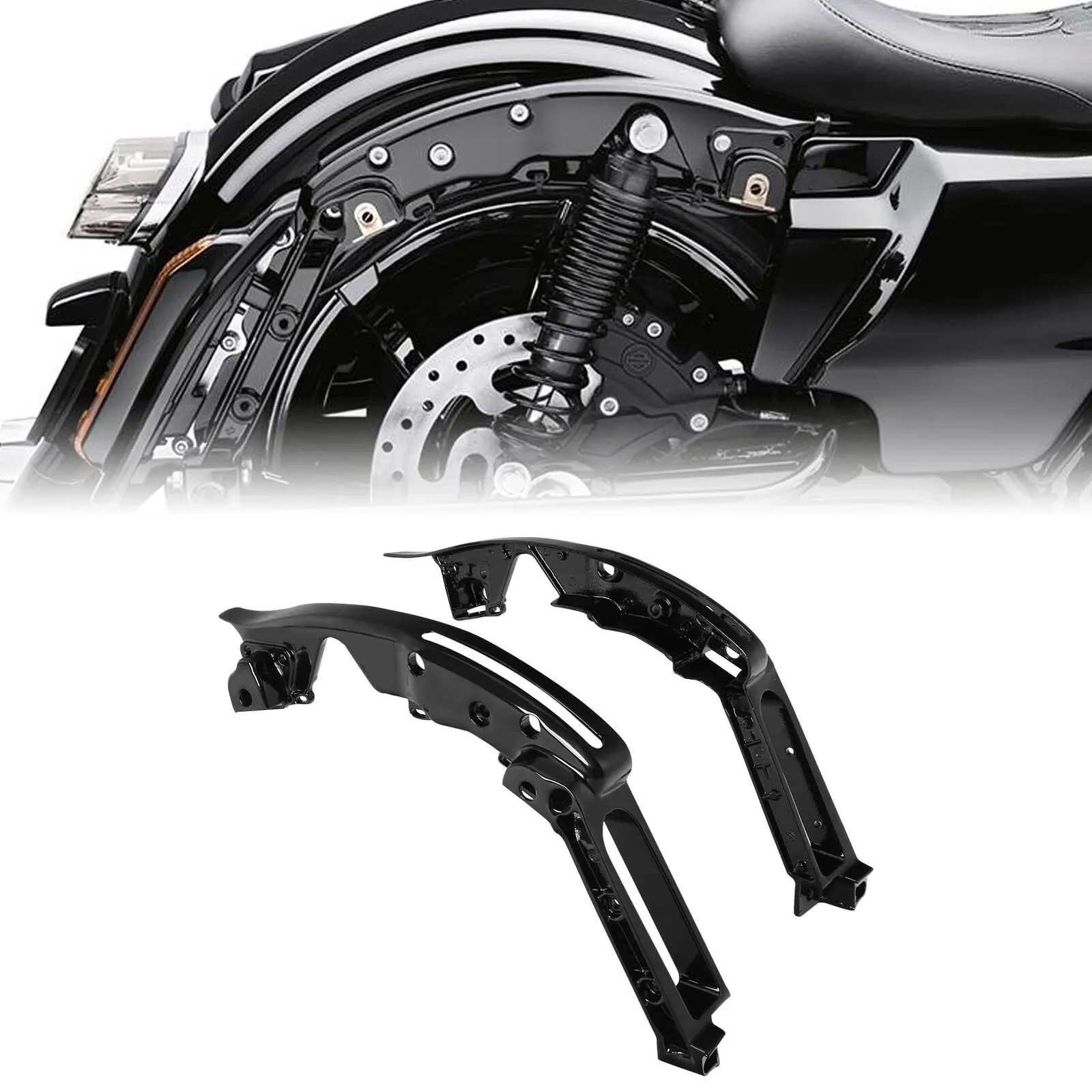 Fender Support Bracket For Harley Touring Street Electra Glide Ultra ...
